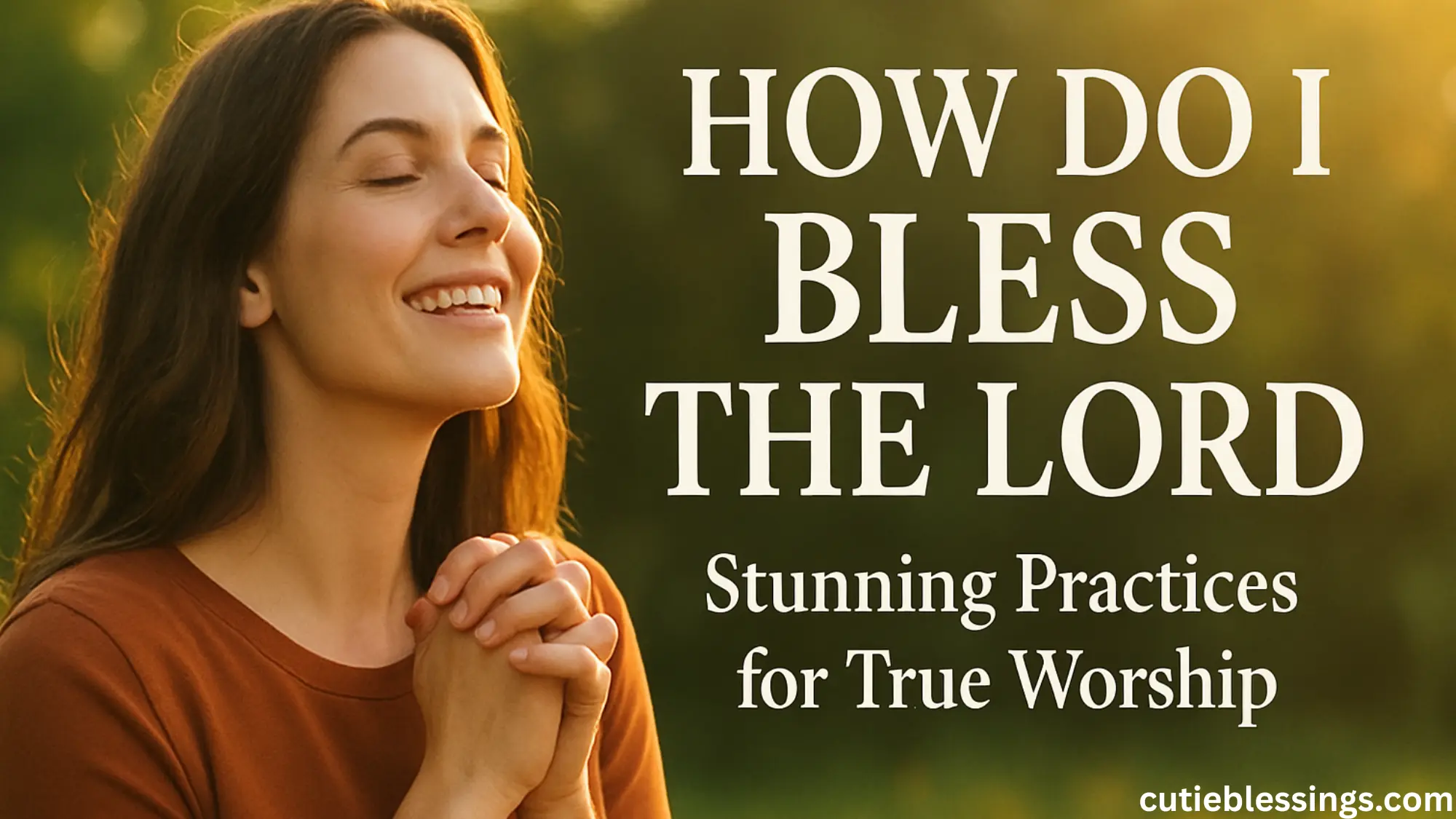 How Do I Bless the Lord Stunning Practices for True Worship
