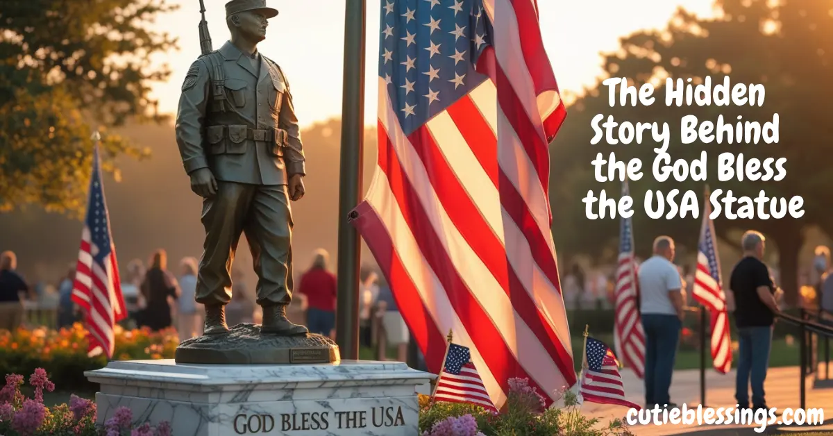 The Hidden Story Behind the God Bless the USA Statue